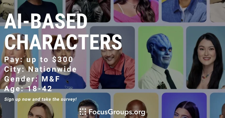 Interview on AI-based Characters - FocusGroups.org