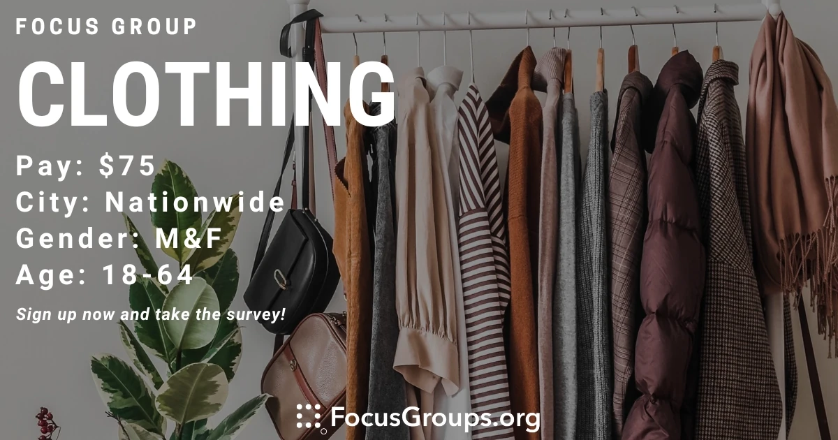 Focus Group on Clothing - FocusGroups.org