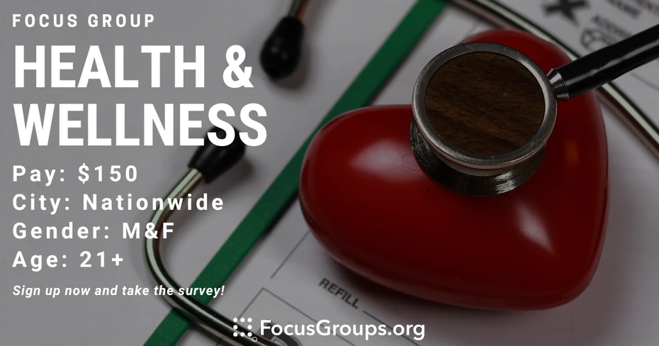 Focus Group on Health & Wellness - FocusGroups.org