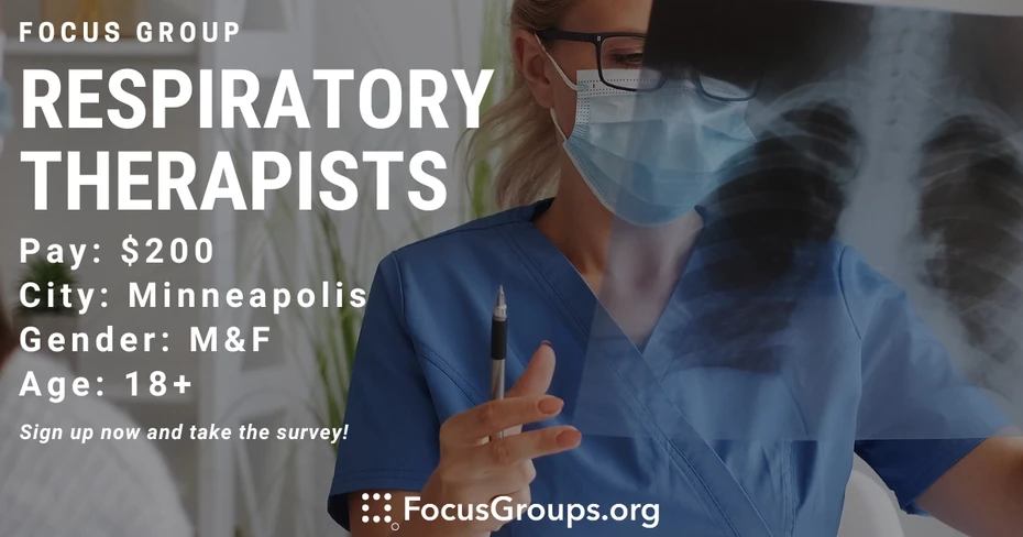 Focus Group for Respiratory Therapists in Minneapolis - FocusGroups.org