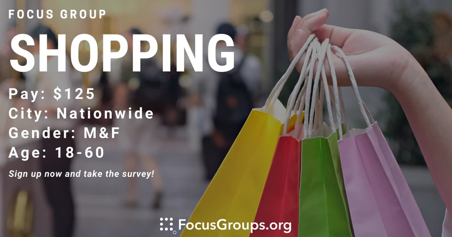 Focus Group on Shopping - FocusGroups.org