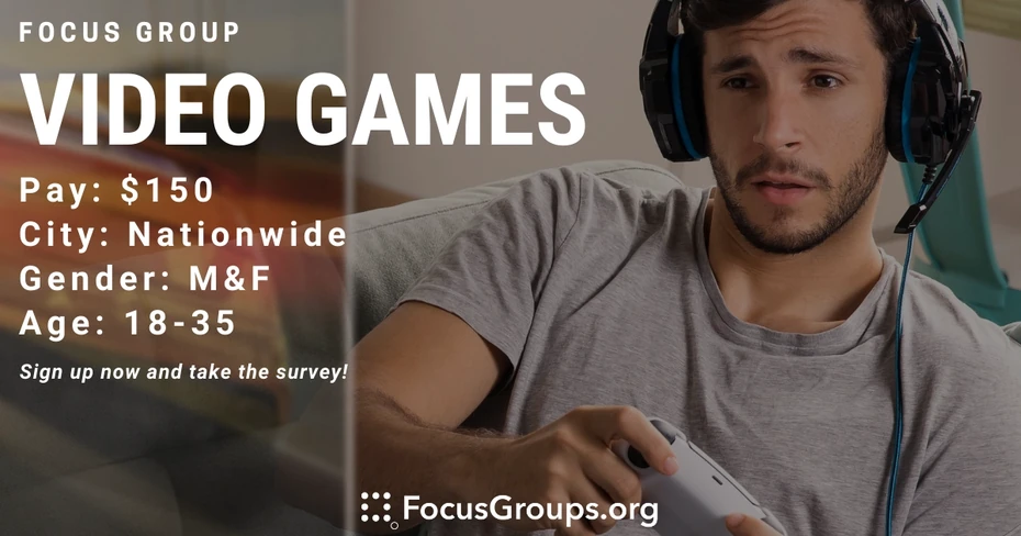 Focus Group on Video Games - FocusGroups.org