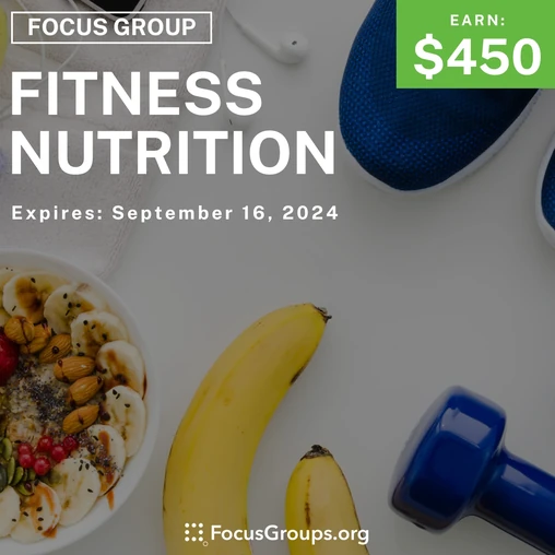 Focus Group on Fitness Nutrition