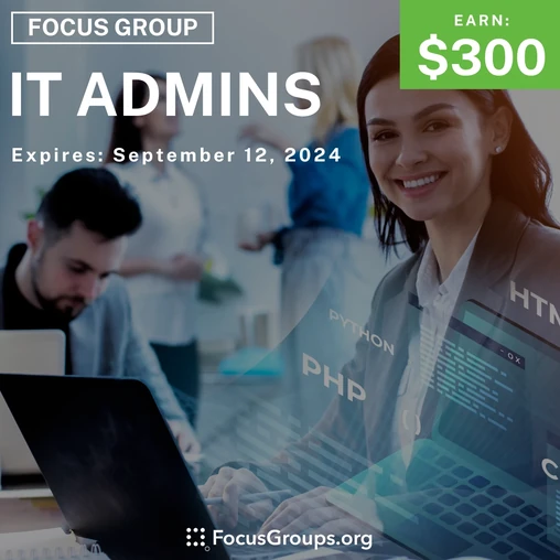 Focus Group for IT Admins