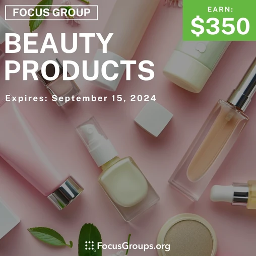 Focus Group on Beauty Products