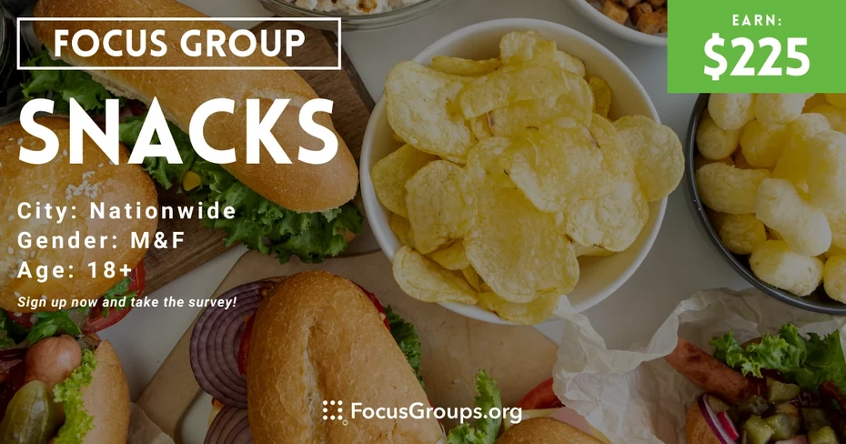 Focus Group on Snacks - FocusGroups.org