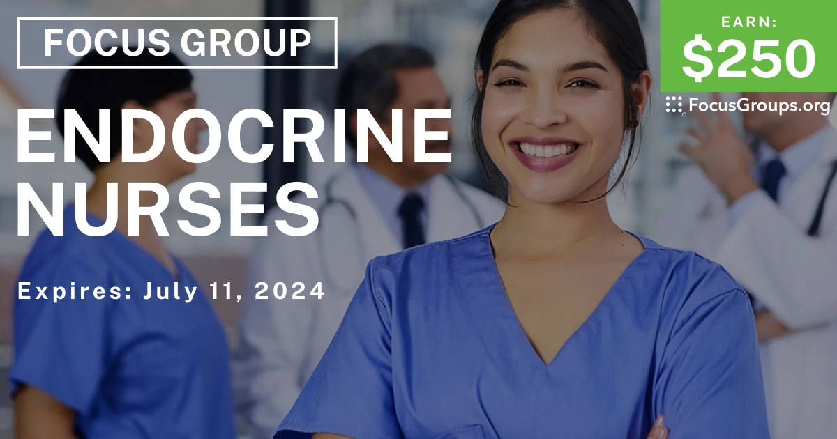 Focus Group in Chicago for Endocrine Nurses - FocusGroups.org