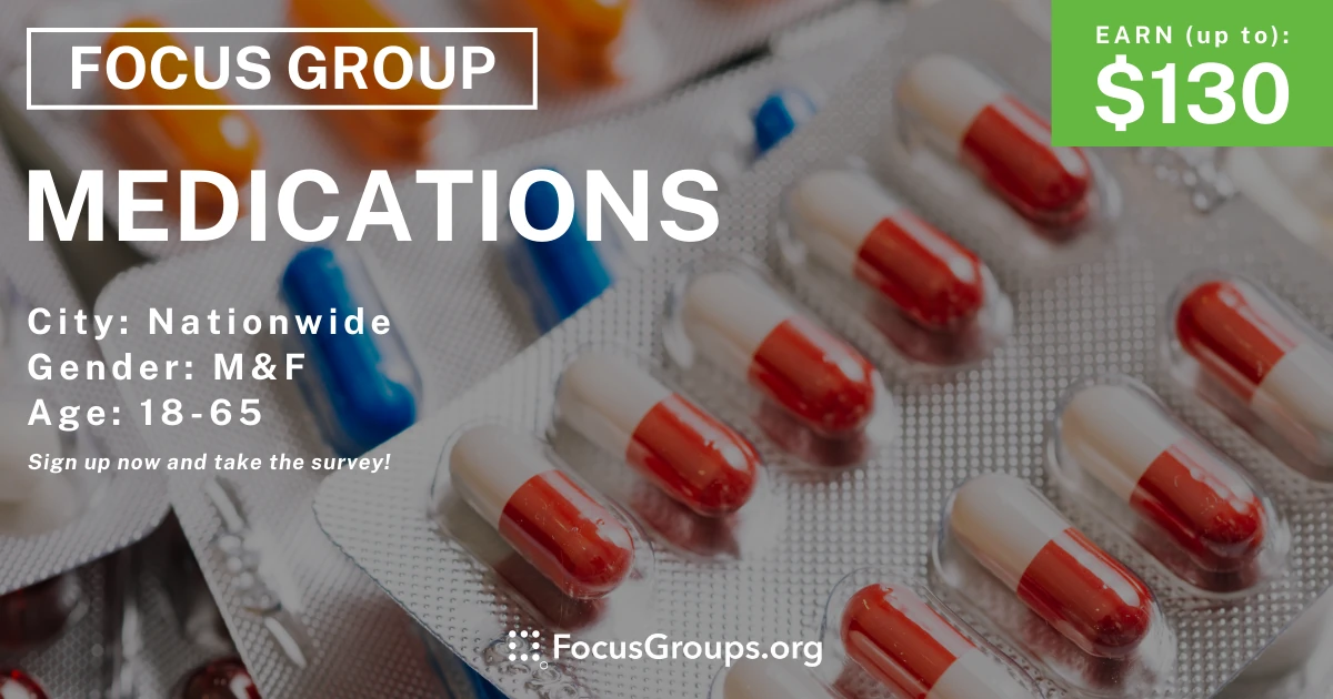 Focus Group on Medications - FocusGroups.org