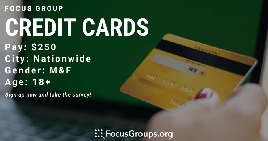 Focus Group on Credit Cards - FocusGroups.org