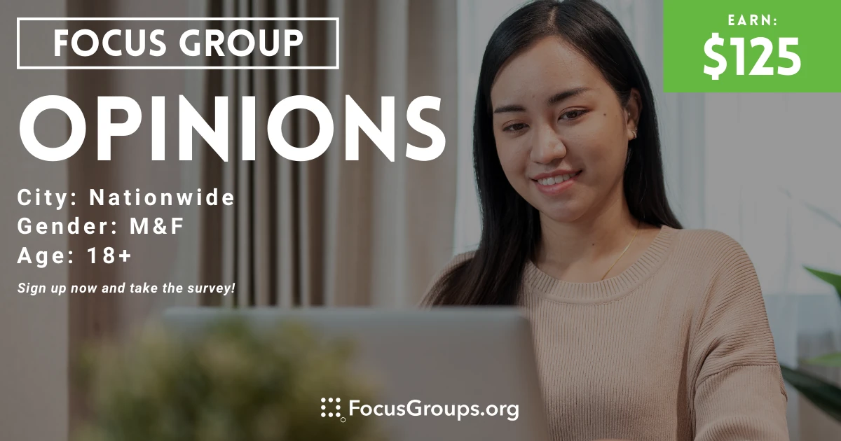 Focus Group on Opinions - FocusGroups.org