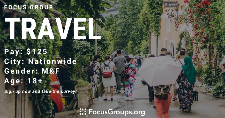 Focus Group on Travel - FocusGroups.org