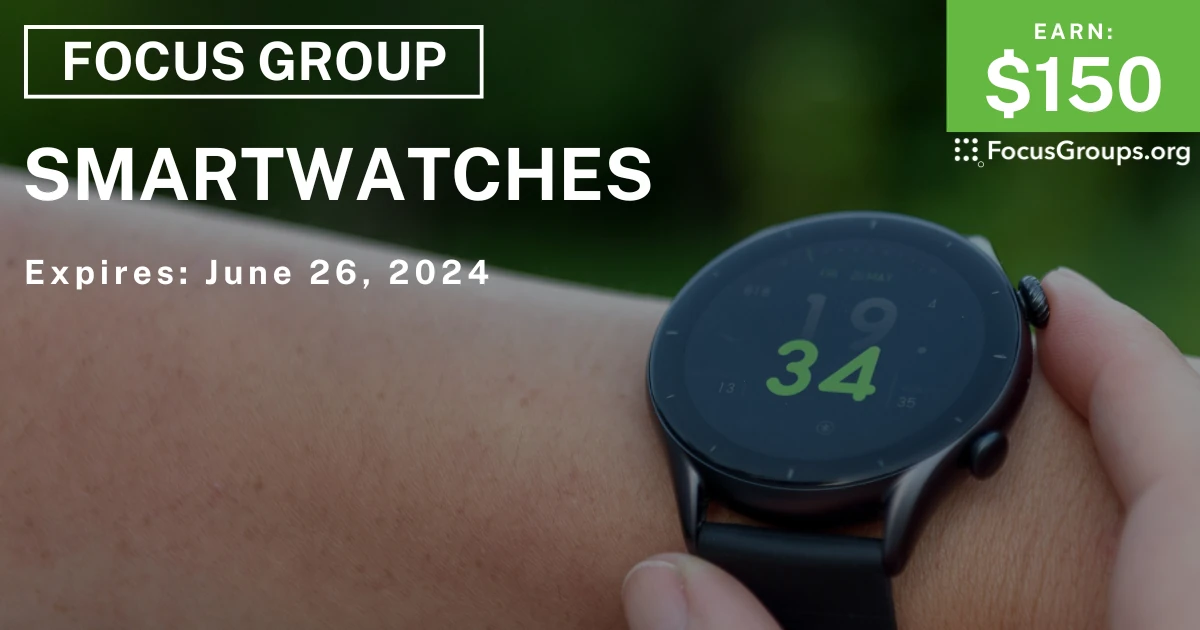 Focus Group on Smartwatches - FocusGroups.org