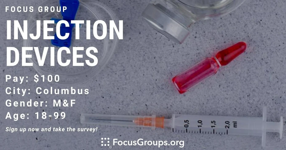 Focus Group for Caregivers on Injection Devices in Columbus ...