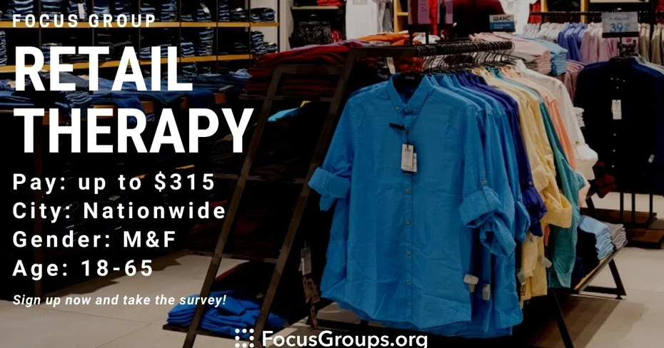 Focus Group on Retail Therapy - FocusGroups.org