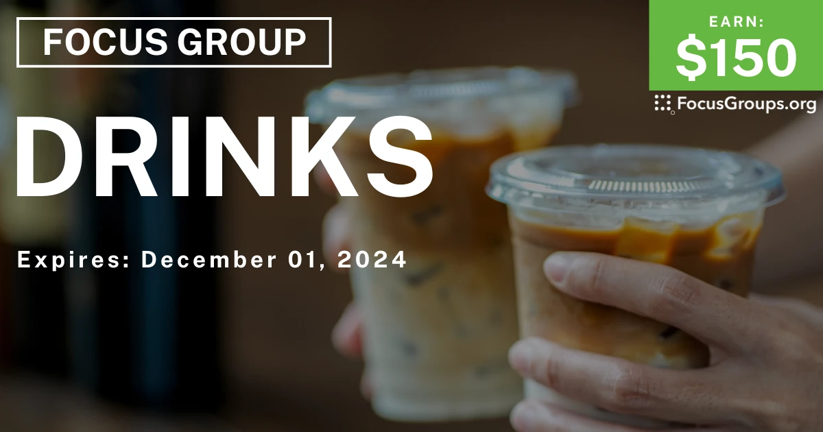 Focus Group on Drinks - FocusGroups.org