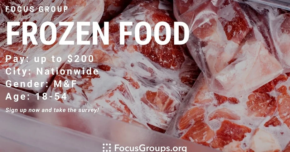 Focus Group on Frozen Foods - FocusGroups.org
