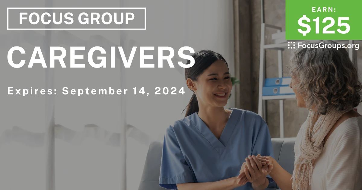 Focus Group for Caregivers - FocusGroups.org