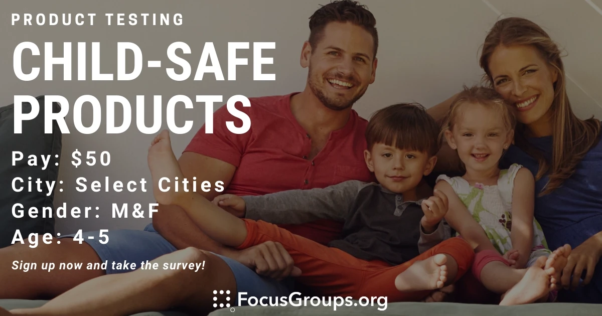 Product Test for Kids on Child-Safe Products in New Jersey ...