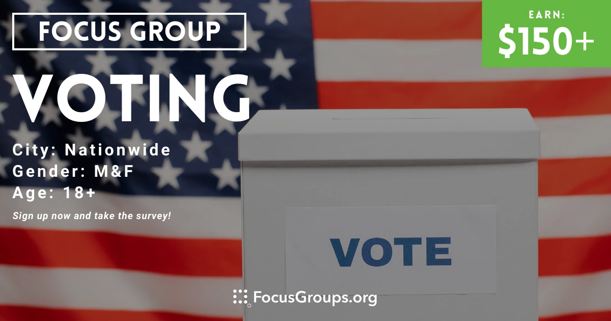 Focus Group on Voting - FocusGroups.org