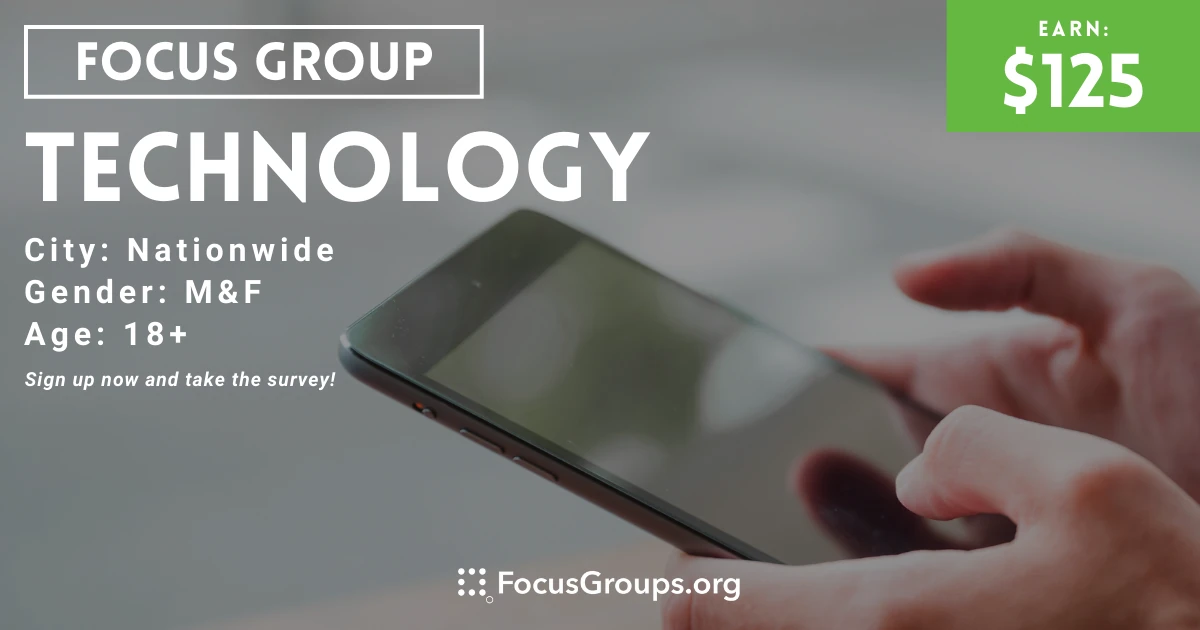 Focus Group on Technology - FocusGroups.org