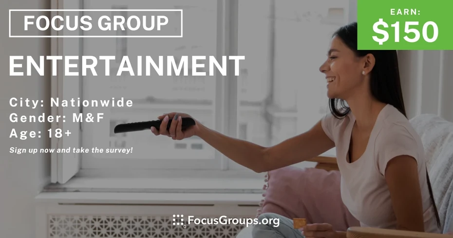 Focus Group on Entertainment - FocusGroups.org