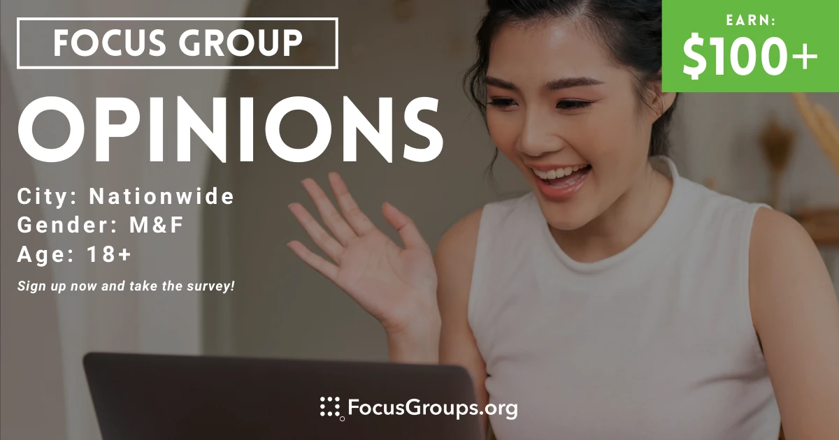 Focus Group on Opinions - FocusGroups.org