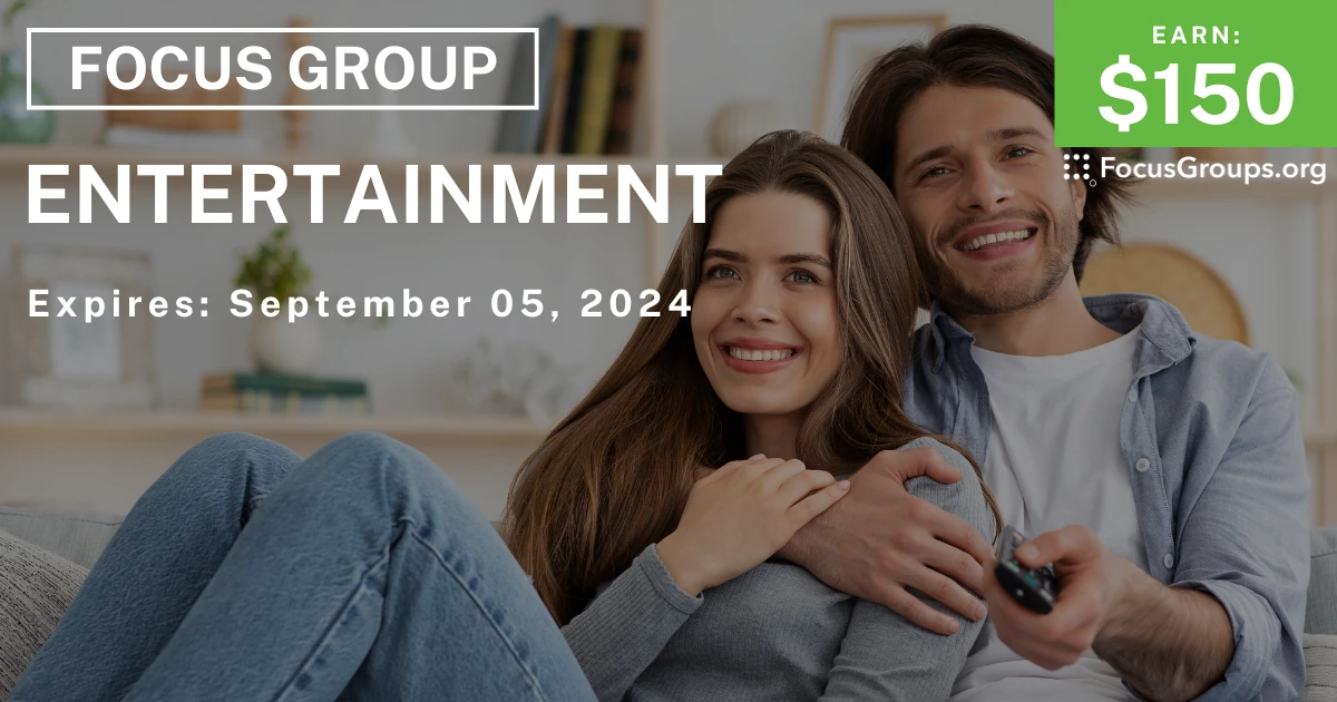 Focus Group on Entertainment - FocusGroups.org
