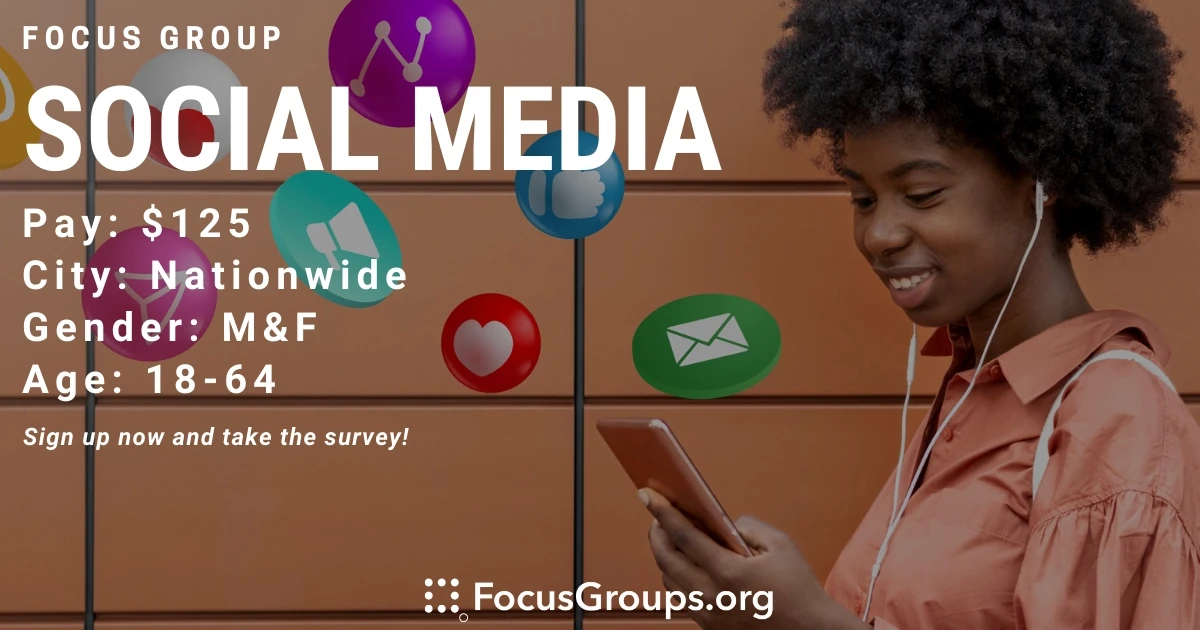 Focus Group on Social Media - FocusGroups.org