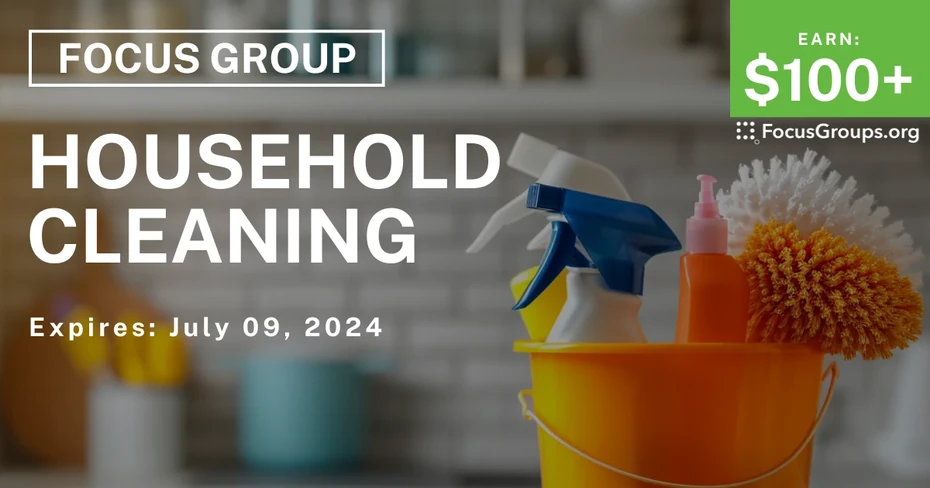 Focus Group on Household Cleaning - FocusGroups.org