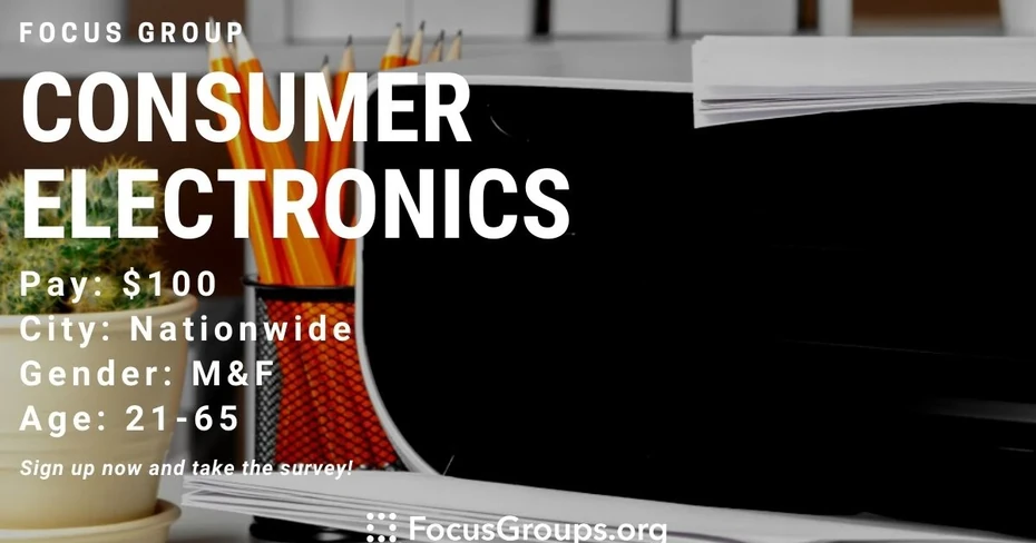 Focus Group on Consumer Electronics - FocusGroups.org