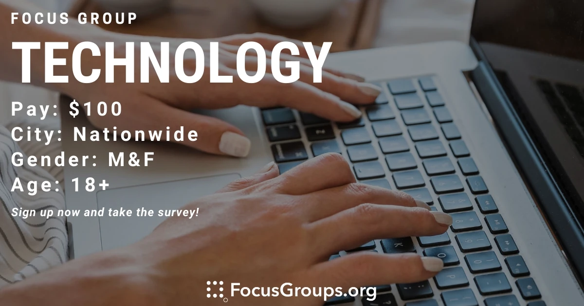 Focus Group on Technology - FocusGroups.org