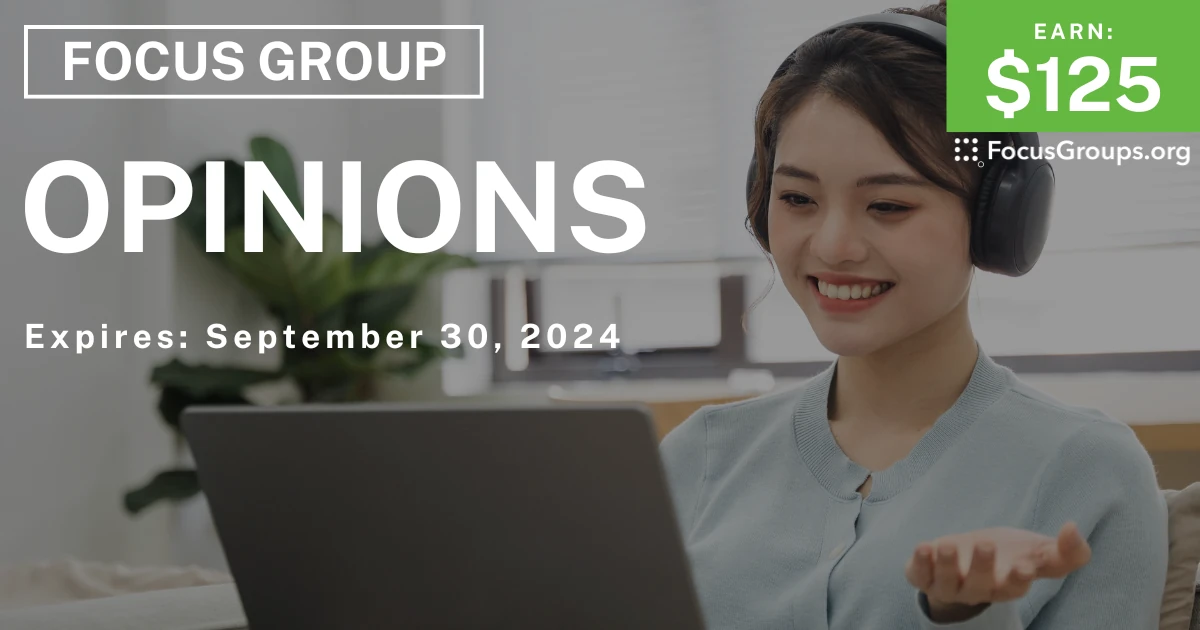 Focus Group for Women on Opinions - FocusGroups.org