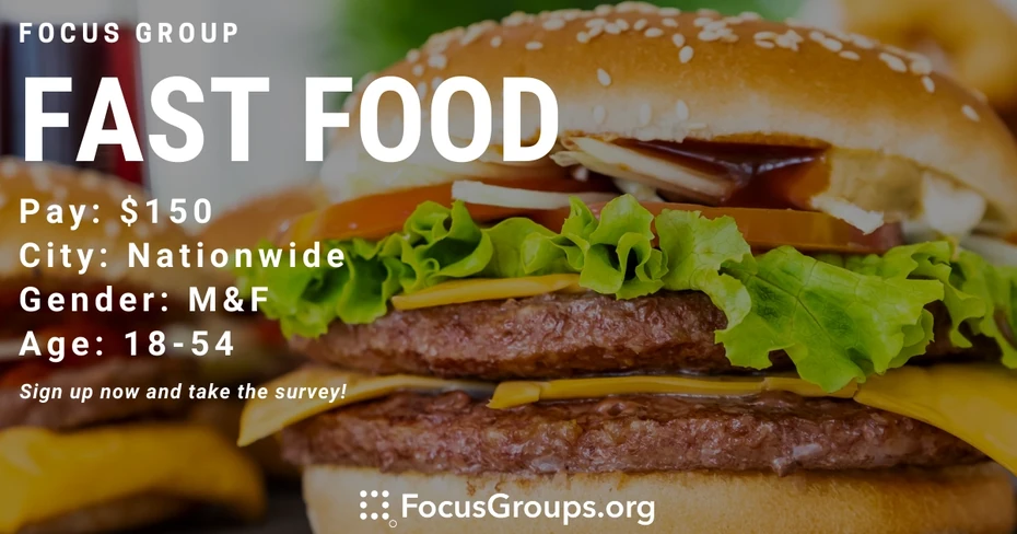 Focus Group on Fast Food - FocusGroups.org