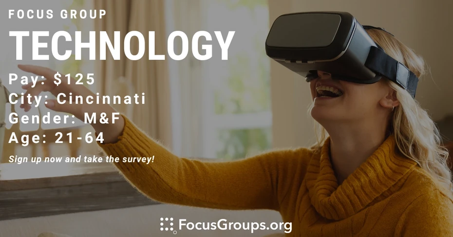 Focus Group on Technology in Cincinnati - FocusGroups.org