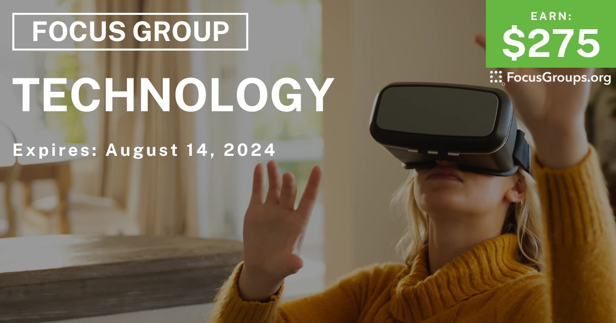 Focus Group in NYC on Technology - FocusGroups.org
