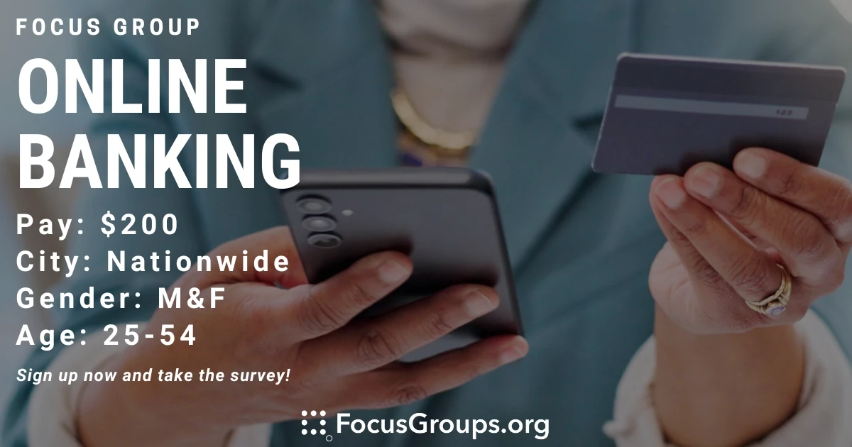 Focus Group on Online Banking - FocusGroups.org