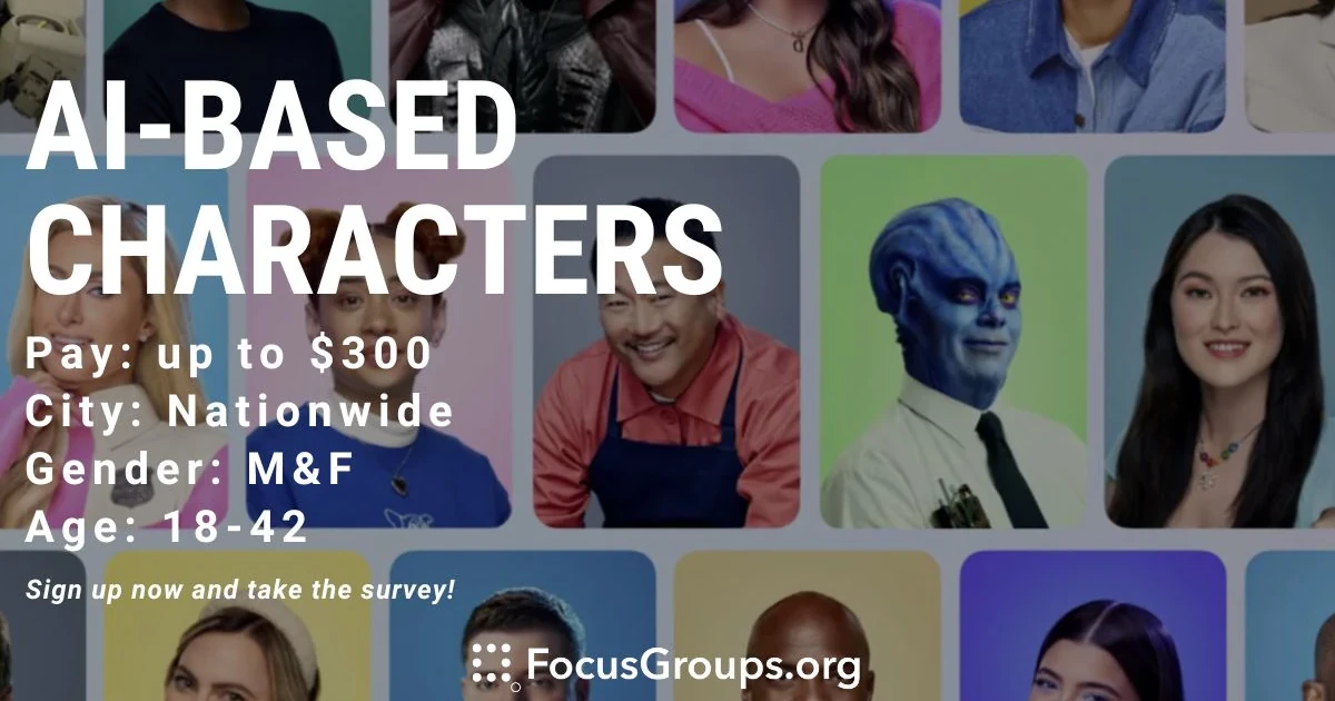 Interview on AI-based Characters - FocusGroups.org