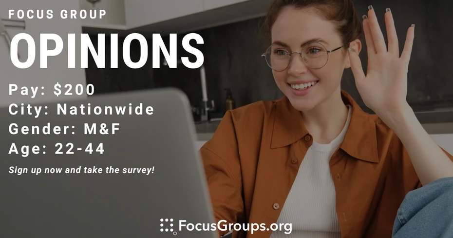 Focus Group on Opinions - FocusGroups.org