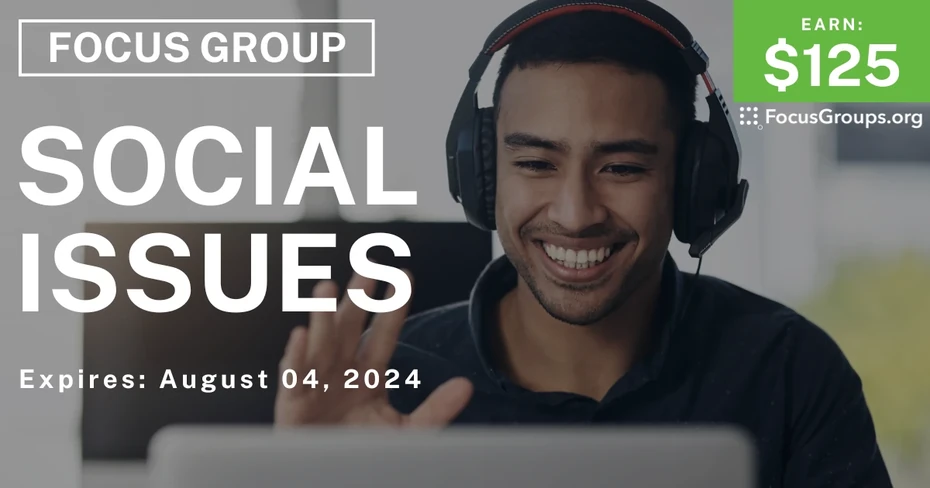 Focus Group on Social Issues - FocusGroups.org