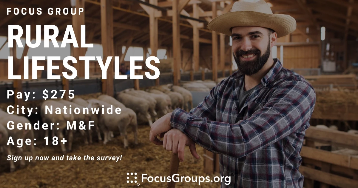 Focus Group on Rural Lifestyles - FocusGroups.org