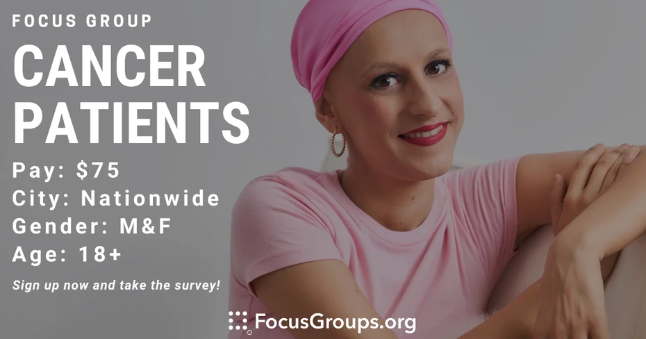 Focus Group for Cancer Patients - FocusGroups.org