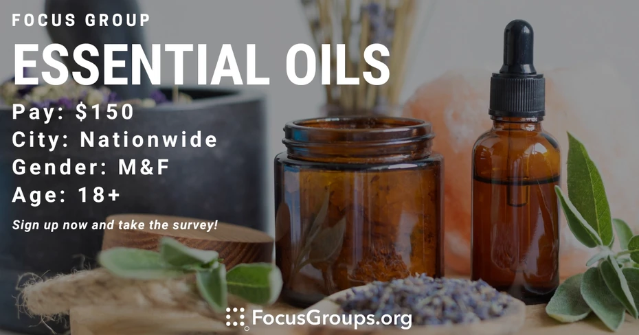 Focus Group on Essential Oils - FocusGroups.org