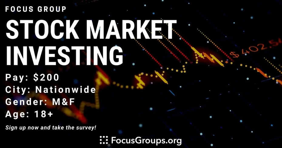 Focus Group on Stock Market Investing - FocusGroups.org