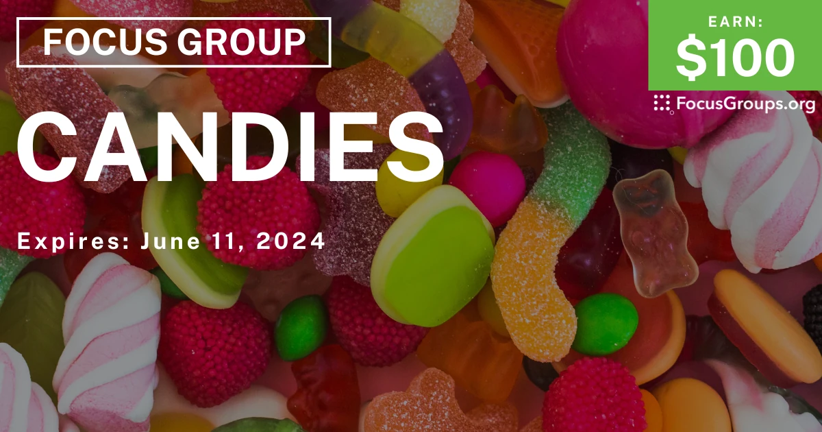 Focus Group on Candies - FocusGroups.org