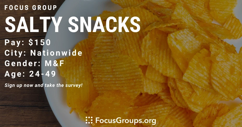 Focus Group on Salty Snacks - FocusGroups.org