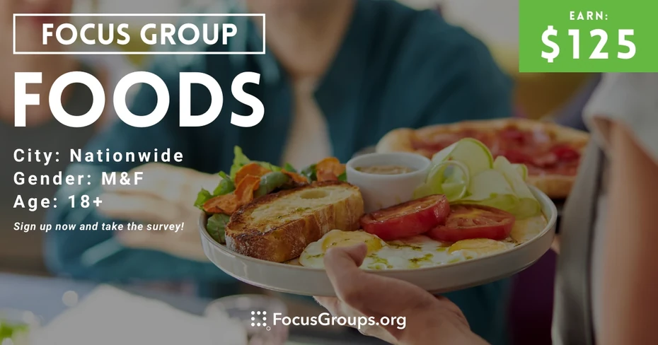Focus Group on Foods - FocusGroups.org