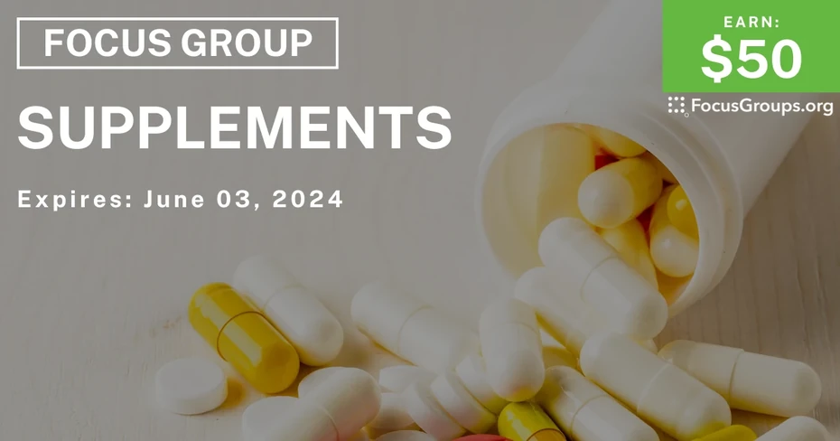 Focus Group on Supplements - FocusGroups.org