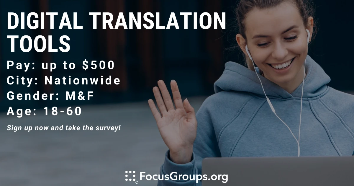 Community about Digital Translation Tools - FocusGroups.org