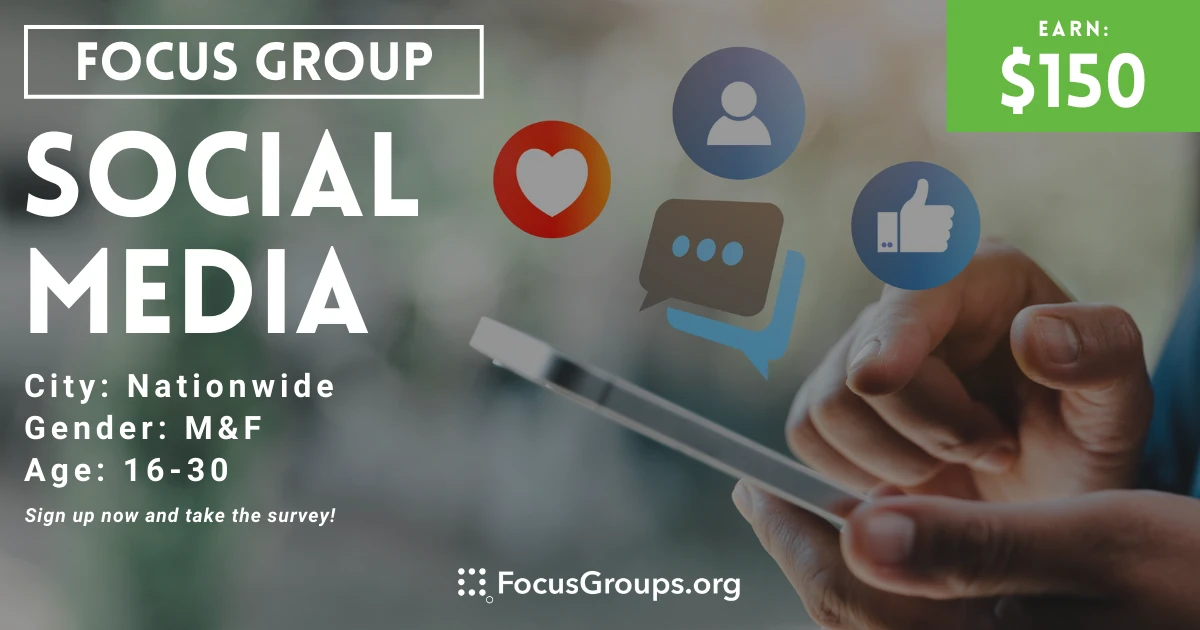 Focus Group on Social Media - FocusGroups.org