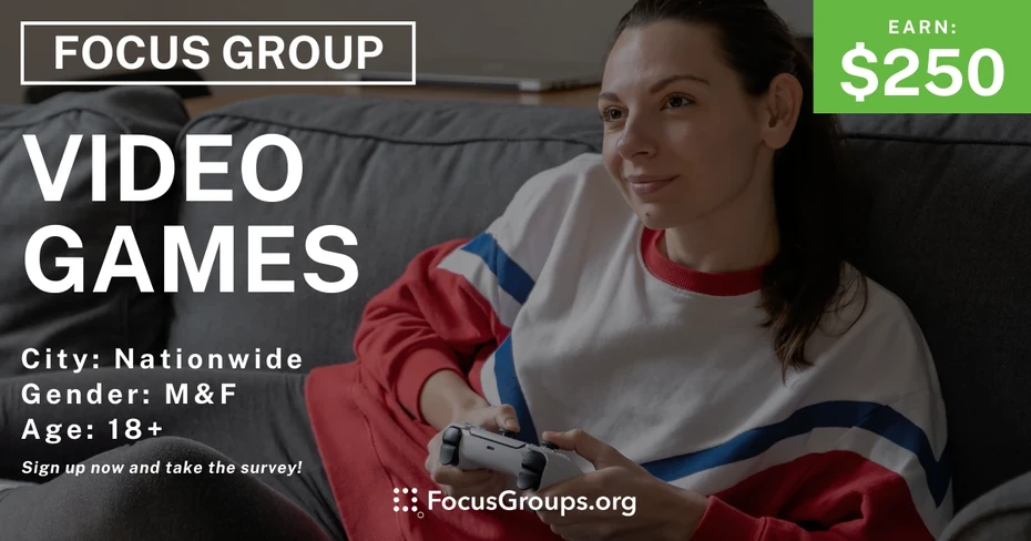 Focus Group on Video Games - FocusGroups.org